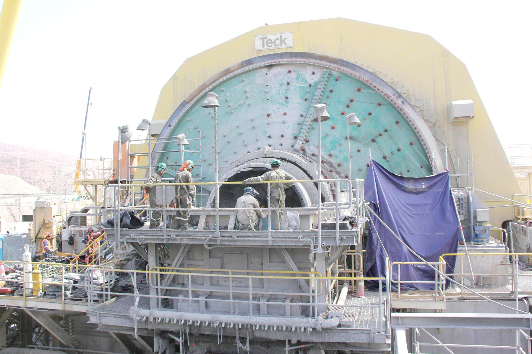 TECK Andacollo paralizará doce días para una Mantención Mayor - Web ...