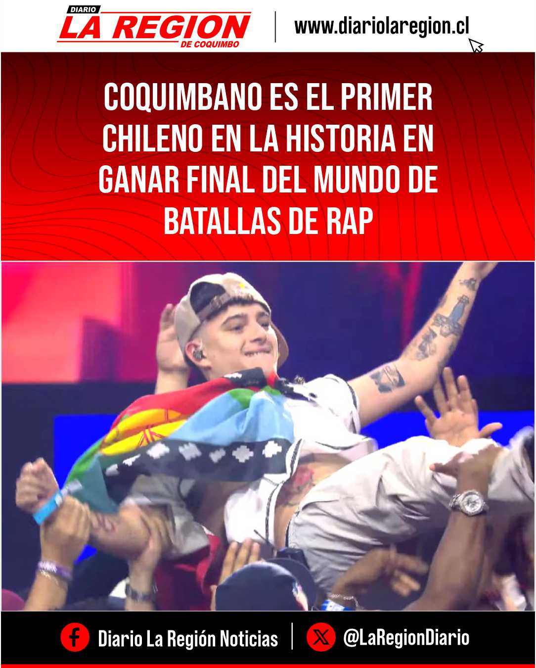 Coquimbano es el primer chileno en la historia en ganar final del mundo ...