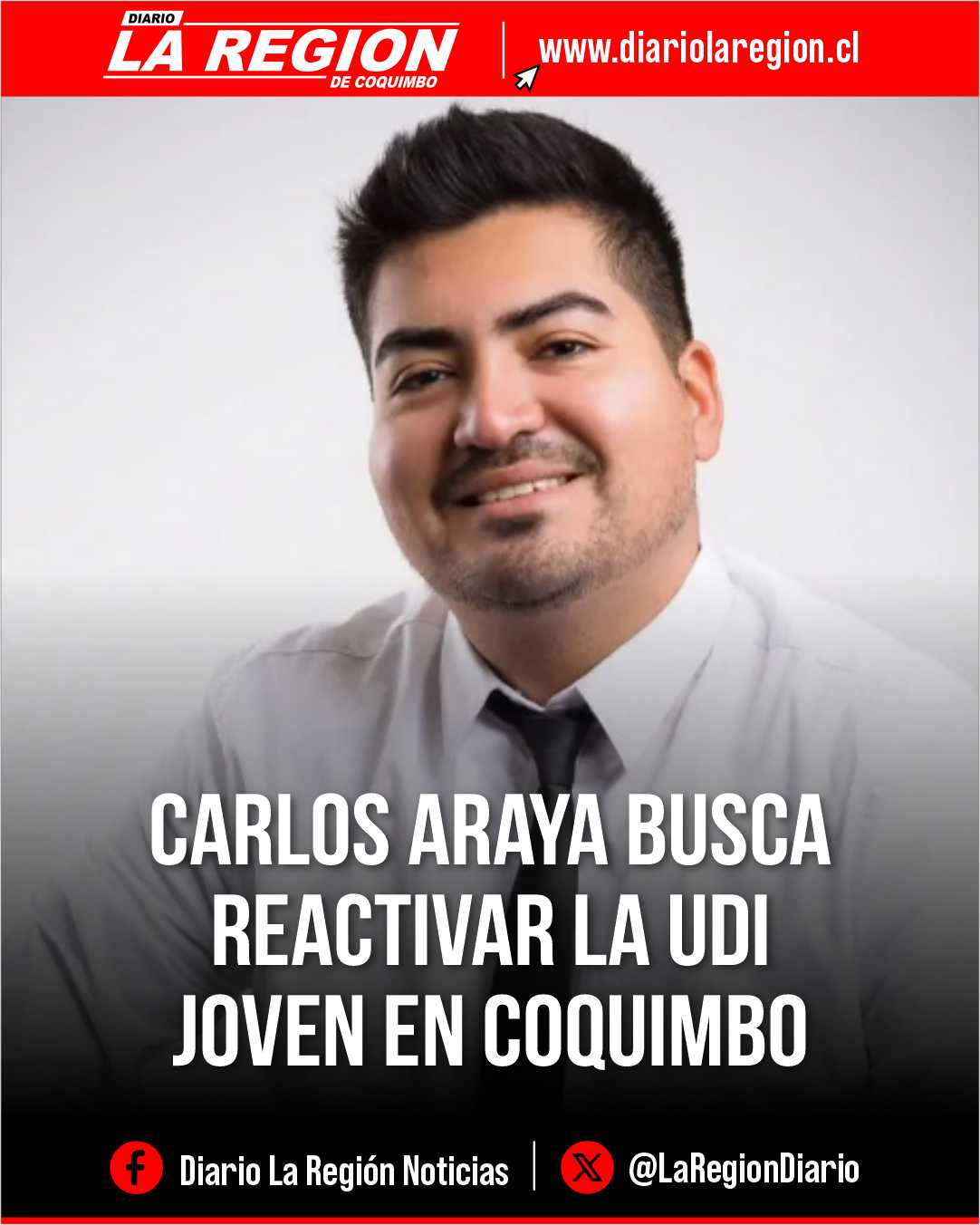 Carlos Araya busca reactivar la UDI joven en Coquimbo - Web Diario La ...
